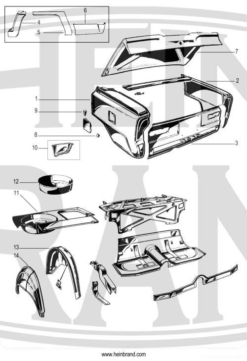 Alfa Romeo - Giulia Super Nuova - Body Giulia, rear section - Hein Brand