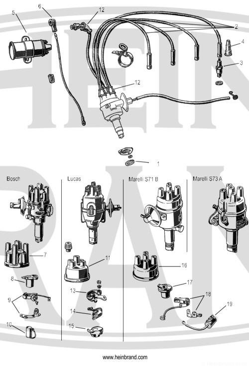 Alfa Romeo - Giulietta Spider - Electrics ignition - Hein Brand