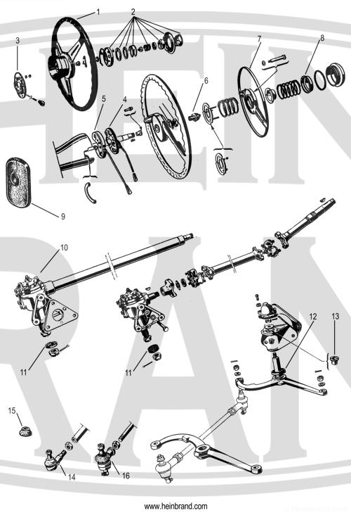 Alfa Romeo - Giulia Spider veloce - Steering - Hein Brand