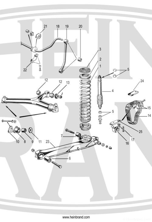 Alfa Romeo - Giulia Super Nuova - Suspension, rear - Hein Brand