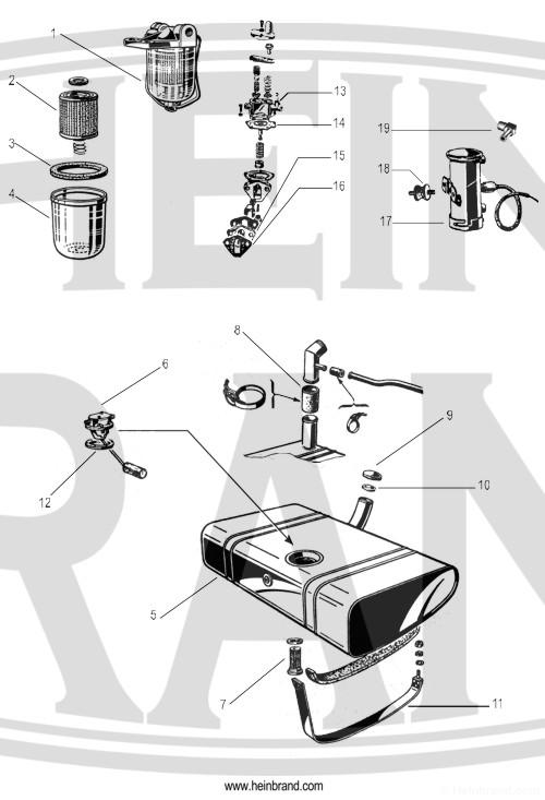 Alfa Romeo - Giulietta Spider veloce - Fuel system - Hein Brand