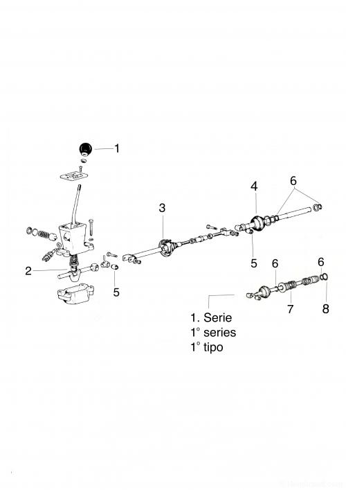 Ferrari - 308 GT4 - Gearbox lever - Hein Brand